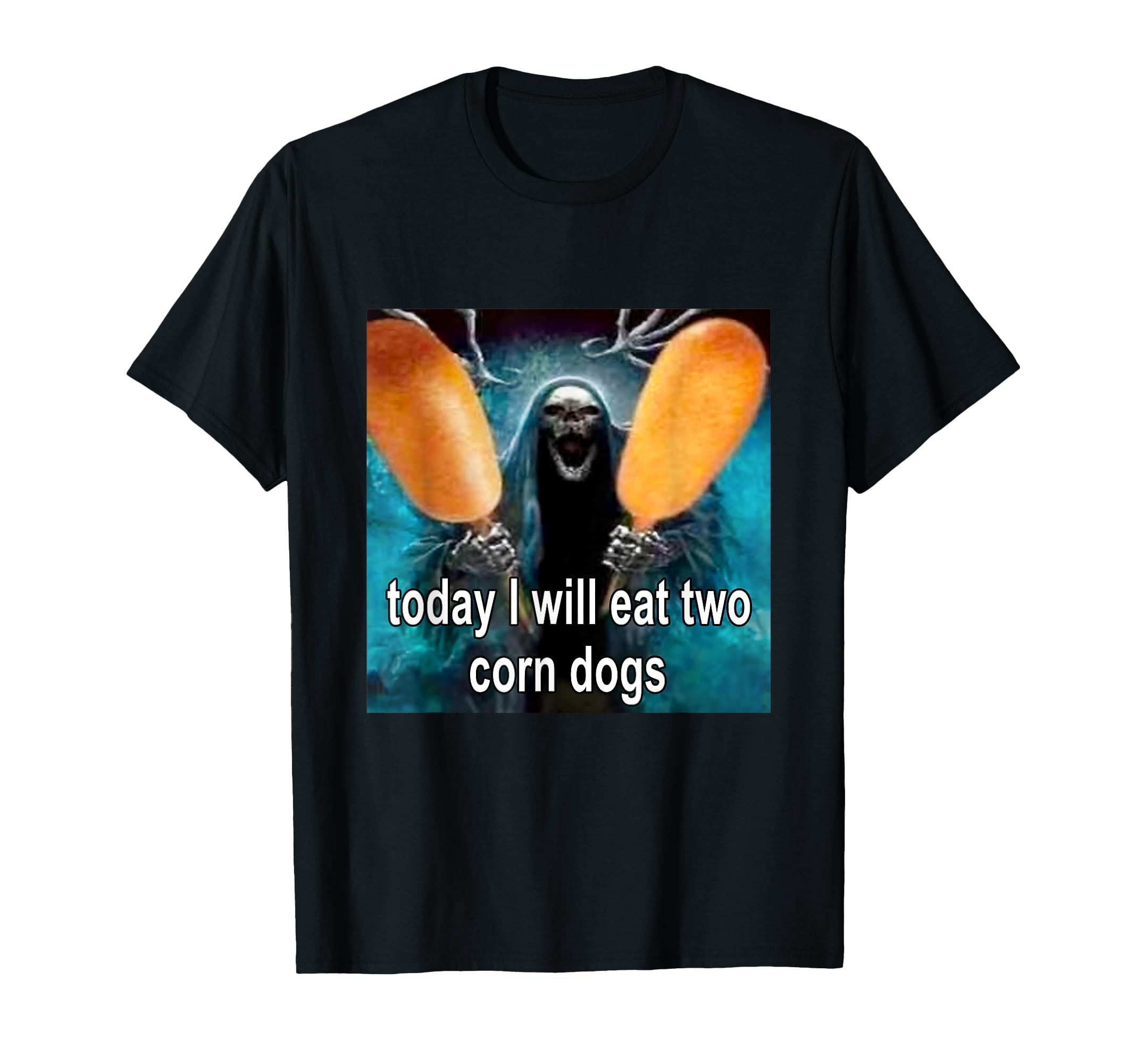 Today I Will Eat Two Corn Dogs Meme T-Shirt man’s size L for sale ...