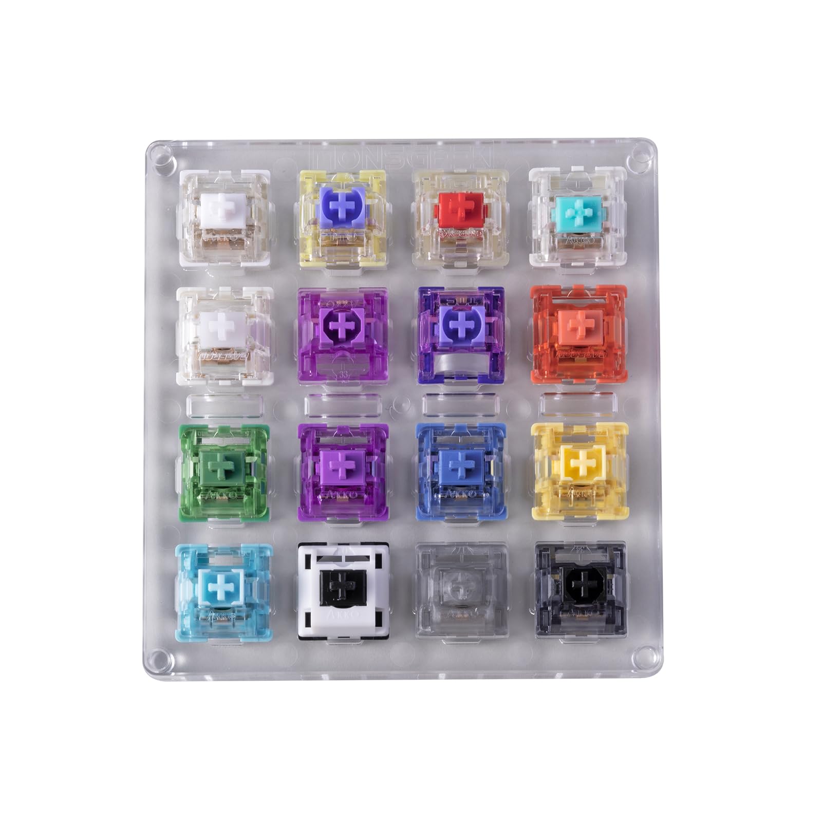Mua Akko 16-Key Switch Tester Mechanical Keyboards Acrylic Testing Tool ...