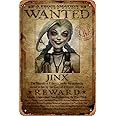 Amazon.com : NIUMOWANG Metal Sign - Jinx Reward Tin Poster 12 X 8 ...