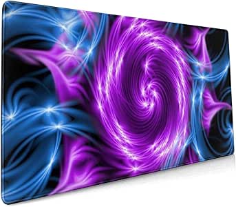 Amazon.com: Mouse Pad Purple Swirls Printed Premium-Textured Mouse Mat ...