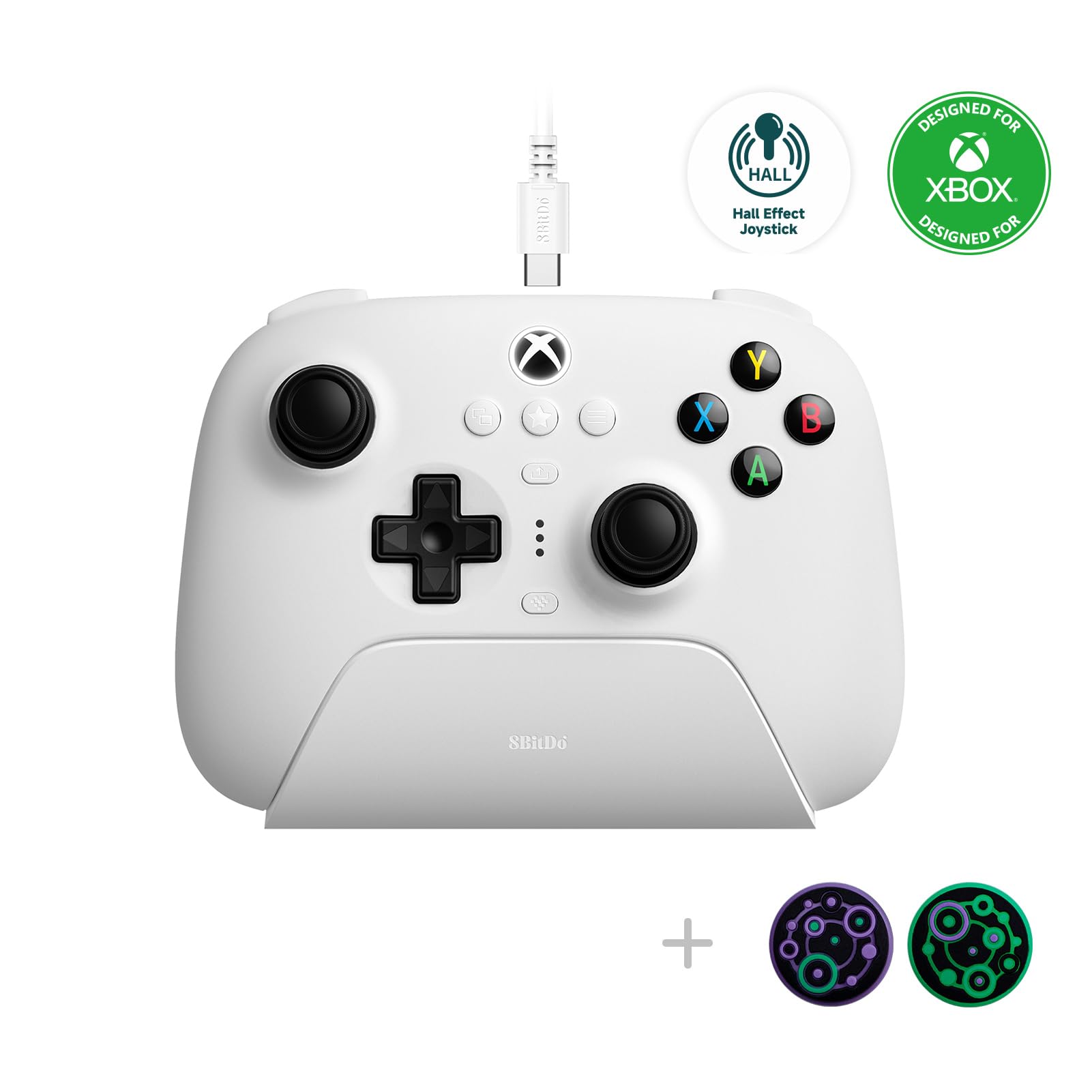 8Bitdo Ultimate 3-mode Hall Effect Joysticks/Hall Trigger Controller ...