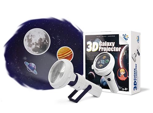 PLAYSTEM 3D Galaxy Projector Portable Planetarium Solar System STEM Kit ...