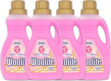 Woolite Laundry Detergent Liquid, Delicates, Hand & Machine Wash - 4 ...