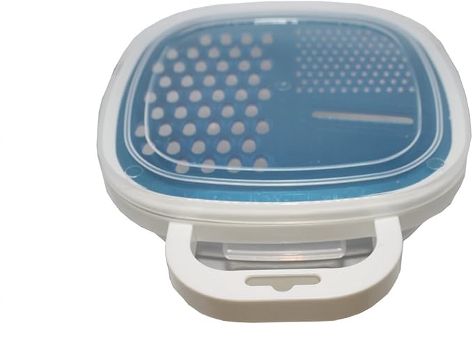 Cheese Grater With Storing Container (Blue): Amazon.co.uk: Kitchen & Home