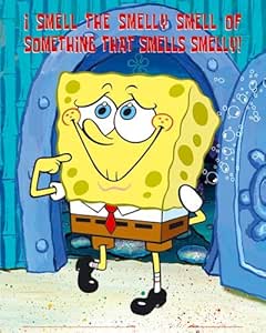 Spongebob Squarepants Smelly Smell Cartoon TV Poster 16 x 20 inches ...