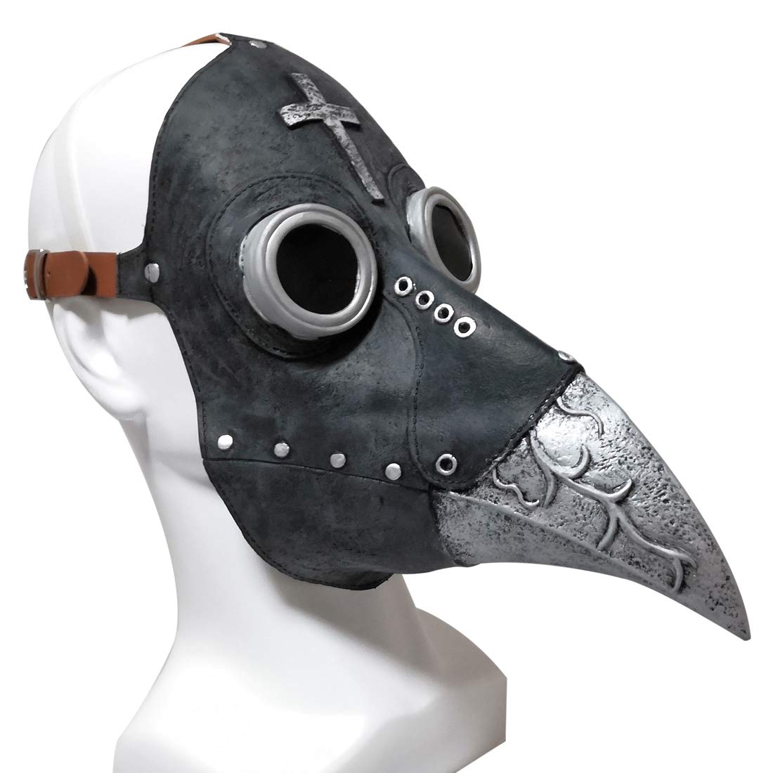 Plague Doctor Mask Steampunk Bird Mask With Long Nose Beak | Desertcart ...