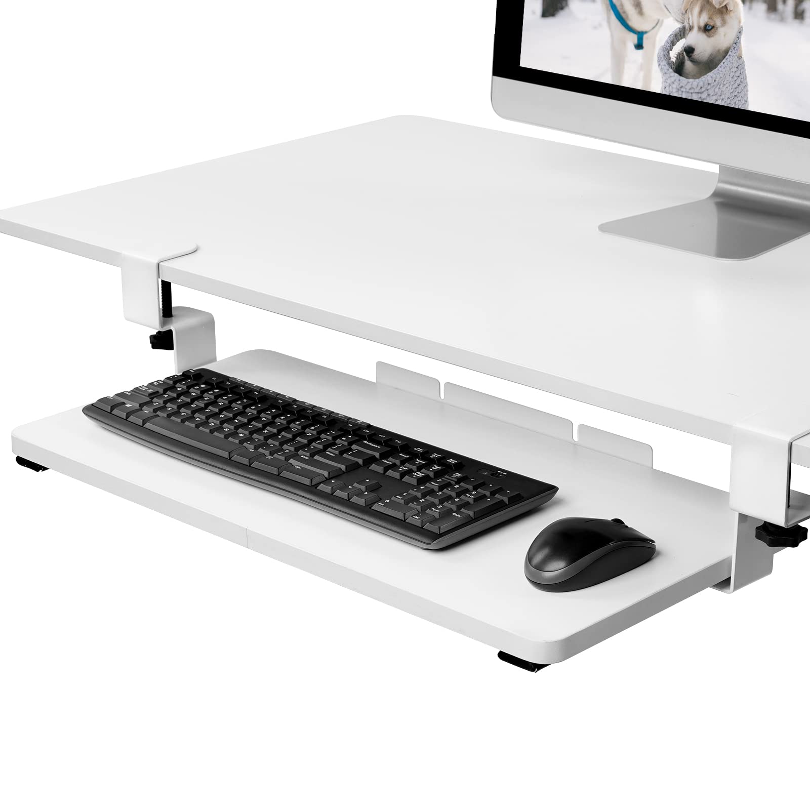 Mua FlexiSpot Keyboard Tray Under Desk with C Clamp Mount 25 (30 ...