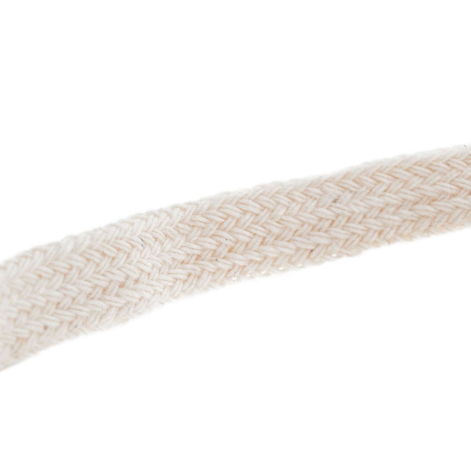 Amazon.com: Anrox Supply Co. 3/8" Natural 100% Cotton Flat Cord ...