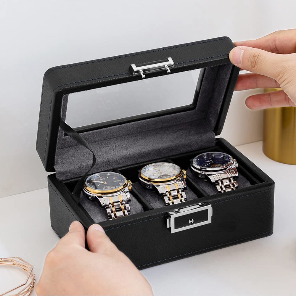 Mua Anyasun Watch Case 6 Pcs Watch Storage Box Luxury Watch Collection ...