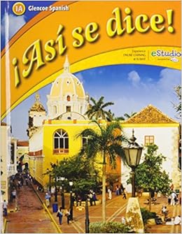 Amazon.com: ¡Así se dice! Level 1, Student Edition (GLENCOE SPANISH ...