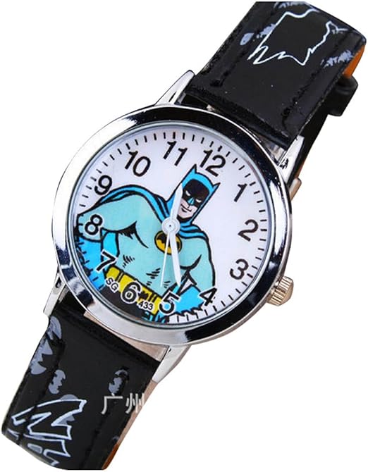 Batman Children Cartoon Watches Kids Watch WP@KTW173094B: Amazon.co.uk ...