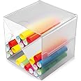 Deflecto Stackable Cube Organizer, 6 inch x 6 inch