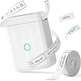 Amazon.com: NIIMBOT D110 Upgraded Version Mini Label Maker Machine with Tape, Portable Bluetooth ...
