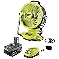 Amazon.com: RYOBI ONE+ 18V Cordless Hybrid WHISPER SERIES 12 in ...