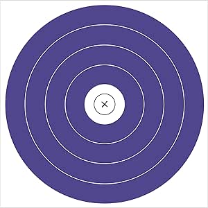 Amazon.com : Cosmos 12 Pcs Archery Targets Paper 40cm Standard Archery ...