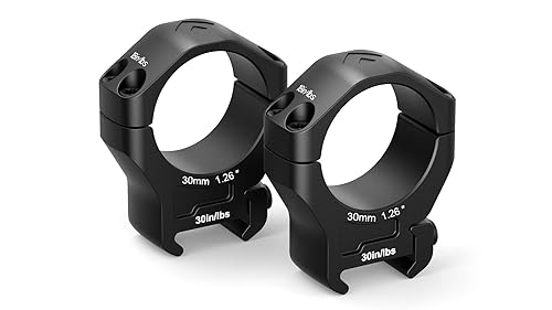 Arken Optics Halo Scope Rings Precision Picatinny Riflescope Mounts ...