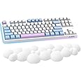 Amazon.com: Gaming Keyboard Wrist Rest Pad,Memory Foam Keyboard Palm ...