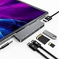 Amazon.com: iPad Pro USB C Hub, 7-in-1 Adapter for iPad Pro 2021 2020 ...