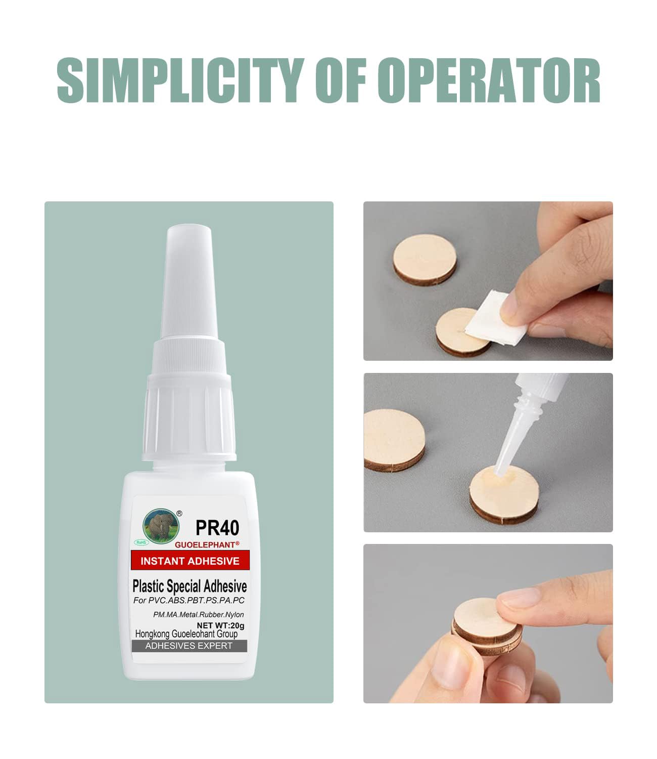 Mua Plastic Glue, Adhesive for bonding Between Plastic and Plastic ...