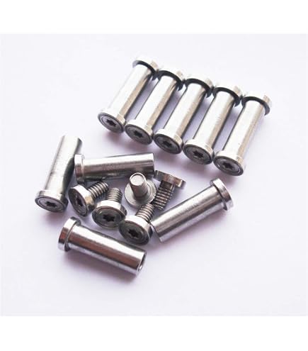 Hilt Knife Screw Sizes 40-Piece Pocket Knife Screw Set - M2.5 Pivot Pin ...