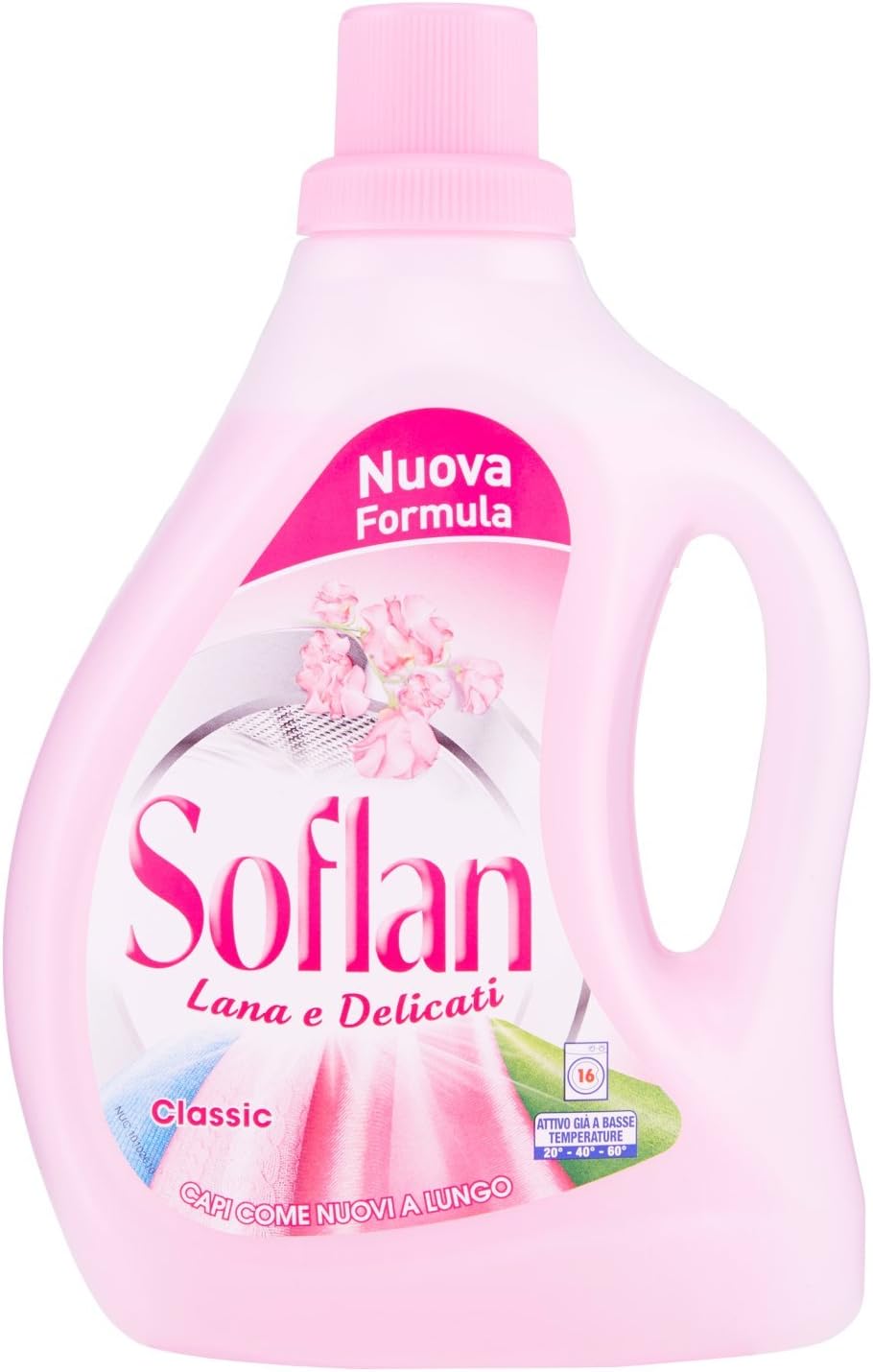 Soflan - Detersivo Classic, Lana E Delicati, Capi Come Nuovi A Lungo ...