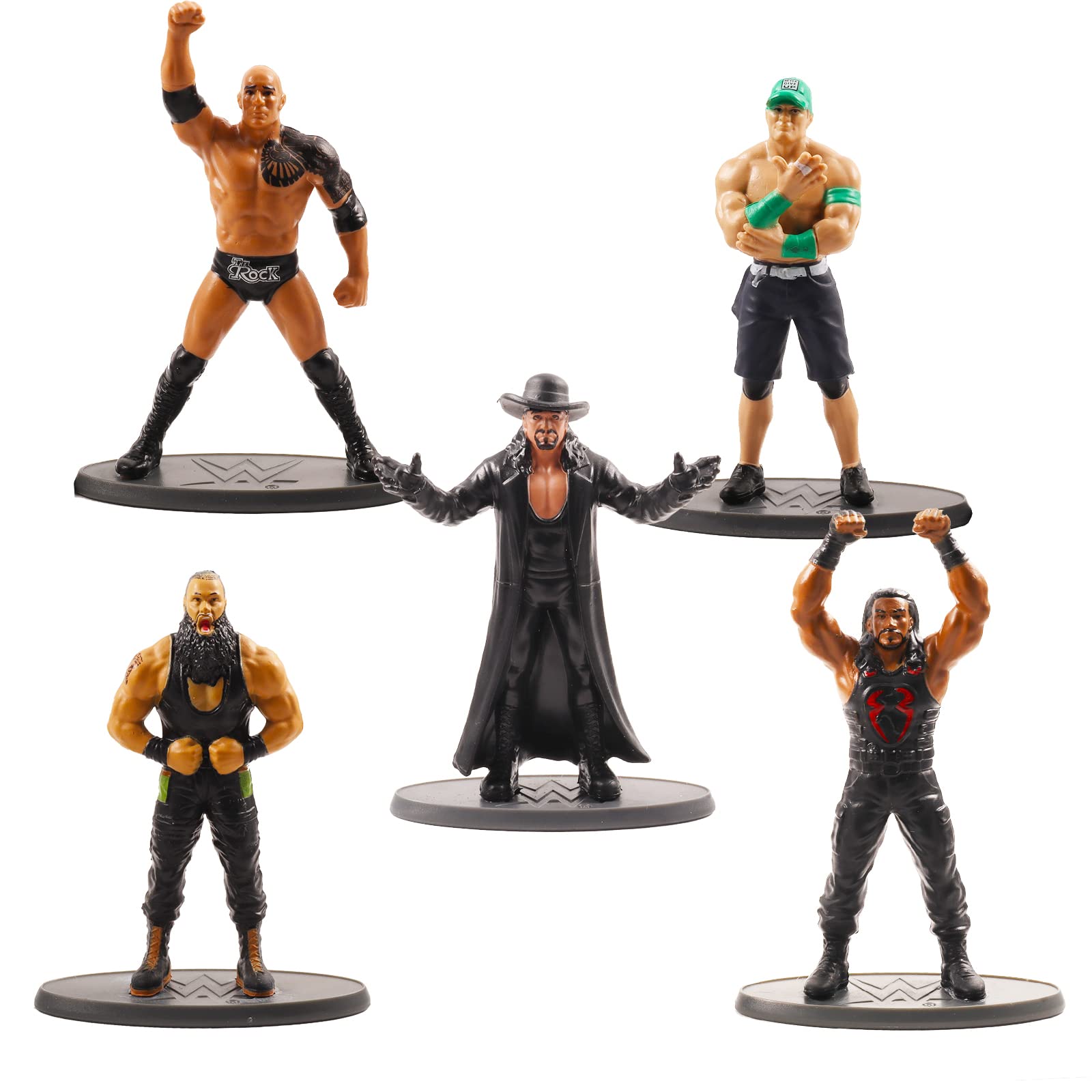 Mua WWE Action Figures 5 Pack - Wrestler Toy Bundle with 5 WWE Mini ...