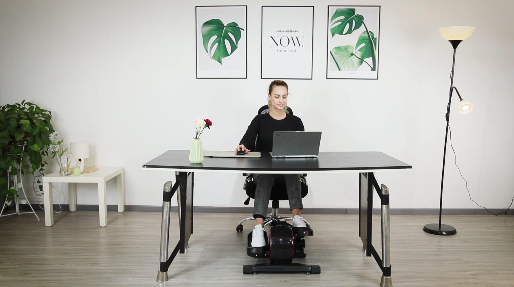 Watch JOROTO Desk Elliptical Mini Stepper - Under Desk Elliptical ...