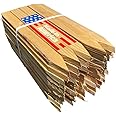 Amazon.com : Sandbaggy 18" Wooden Grading Stakes - Heavy Duty Stakes ...