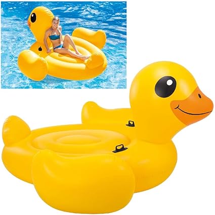 Intex – inflatable Duck 221 x 221 x 109: Amazon.co.uk: Toys & Games