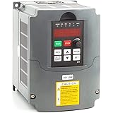 Amazon.com: Huanyang VFD,Single to 3 Phase,Variable Frequency Drive,2.2kW 3HP 110V/120V Input AC ...