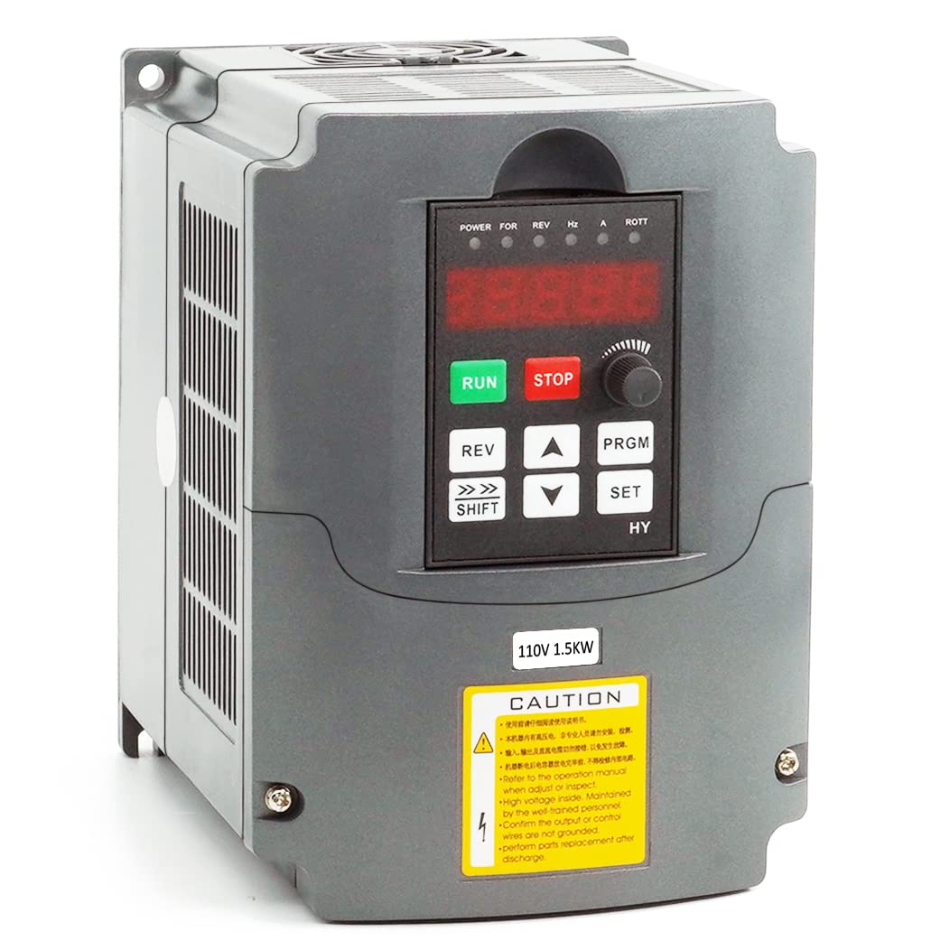 Mua HY HUANYANG VFD Converter,Variable Frequency Drive,110V 1 Phase to 3 Phase, for 3 Phase ...