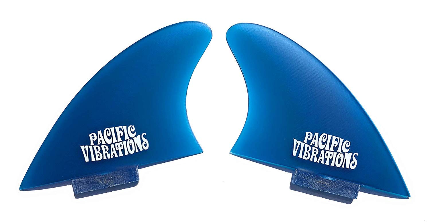 Surfing Fins PACIFIC VIBRATIONS lokbox lok Box Twin fin Keel Rocket ...