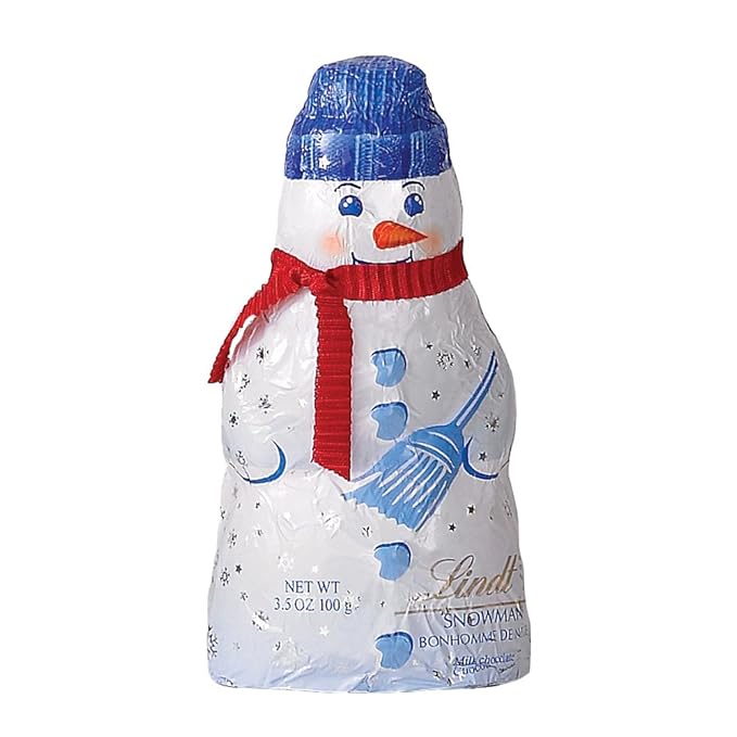 Amazon.com : Milk Chocolate Snowman 3.5 oz Hollow Chocolate Figure ...