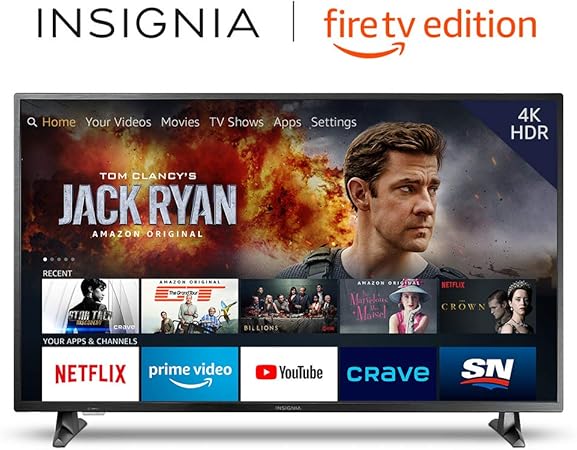 Insignia 50-inch 4K Ultra HD Smart LED TV with HDR - Fire TV Edition ...