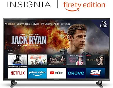 Insignia 50-inch 4K Ultra HD Smart LED TV with HDR - Fire TV Edition ...