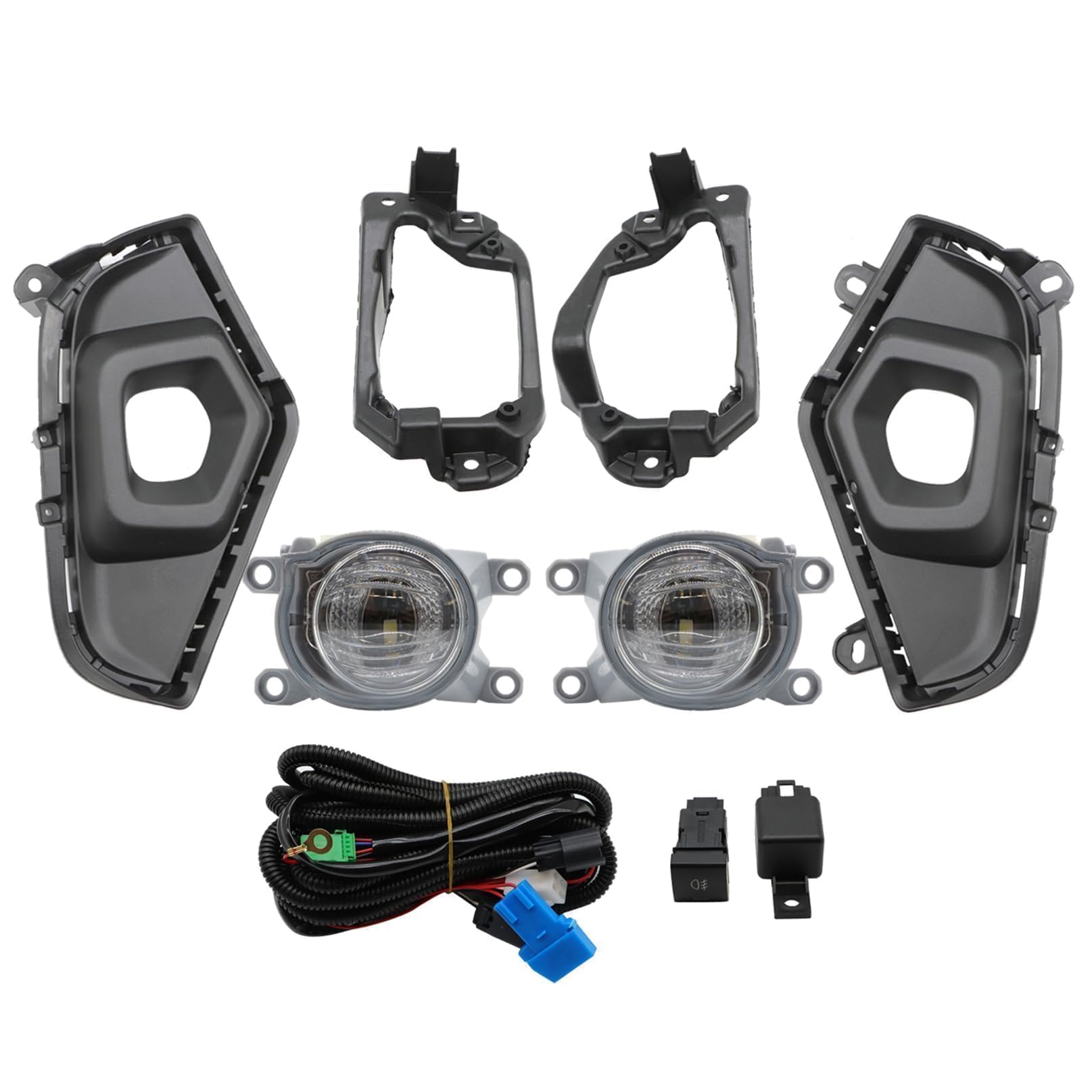 Aspaton Fog Lights Assembly Compatible with 2019-2024 R-A-V-Four Fog ...