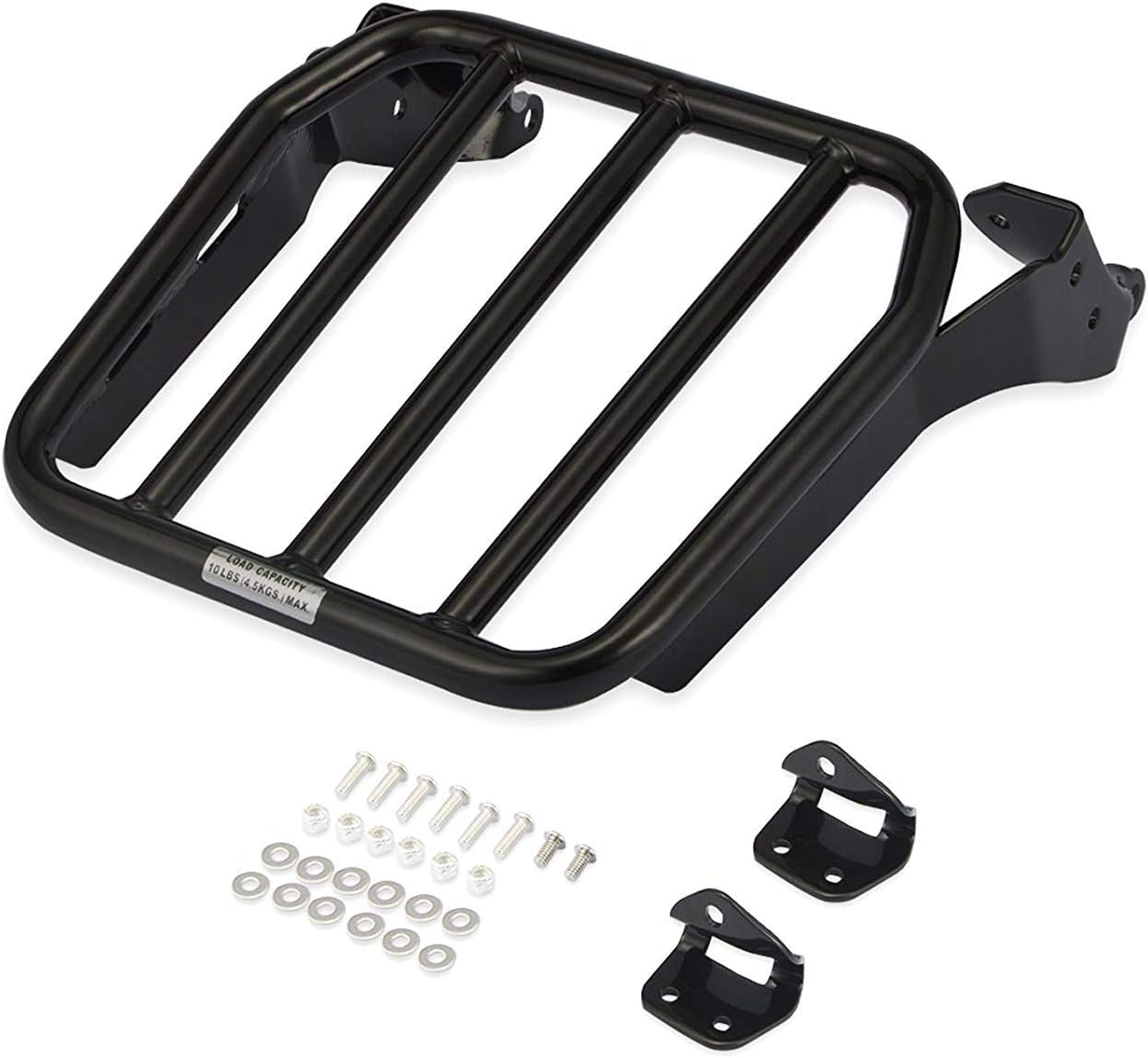 WeiSen - Portaequipajes trasero para Harley Softail FLDE FLHC FLHCS ...