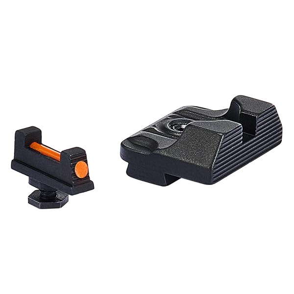 PINTY Night Sight, Glow in The Dark Gun Sight, Front and Rear Fiber ...