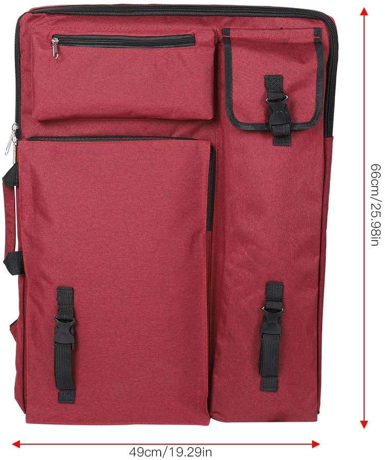 4K Art Portfolio Case Artist Backpack and Tote Cloth Bag Waterproof ...