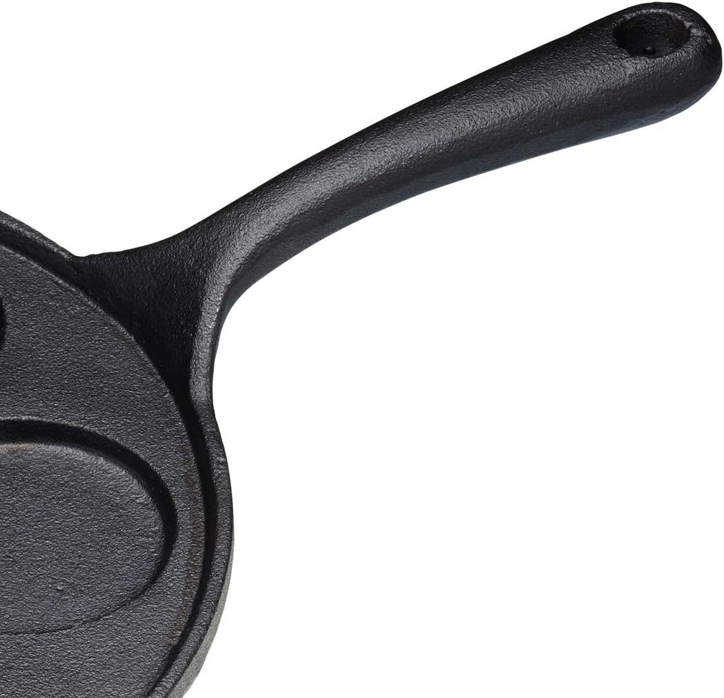 KitchenCraft KCBLINIS Induction Safe Blinis Pan with 7 Holes and Blini ...