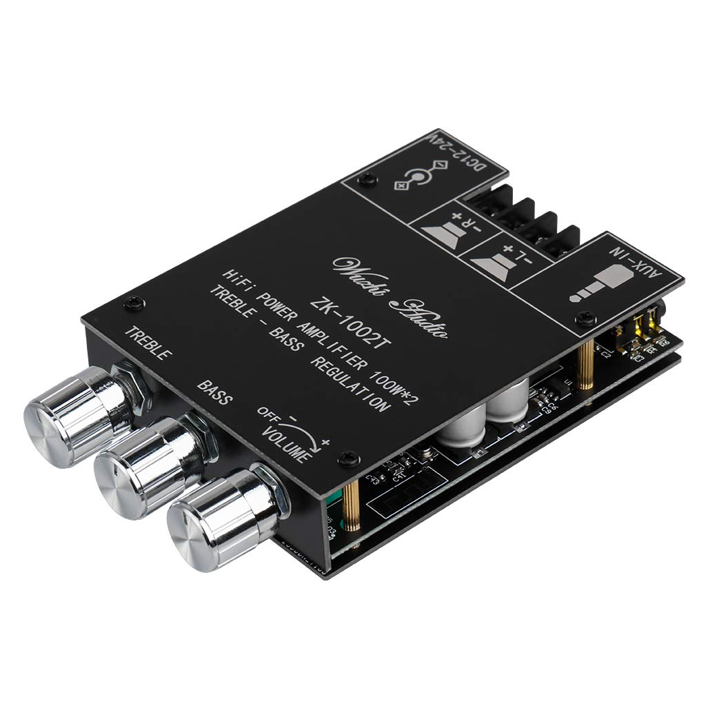 ZK-1002T Bluetooth 5.0 Amplifier Board 2.0 200W HiFi Subwoofer Audio ...