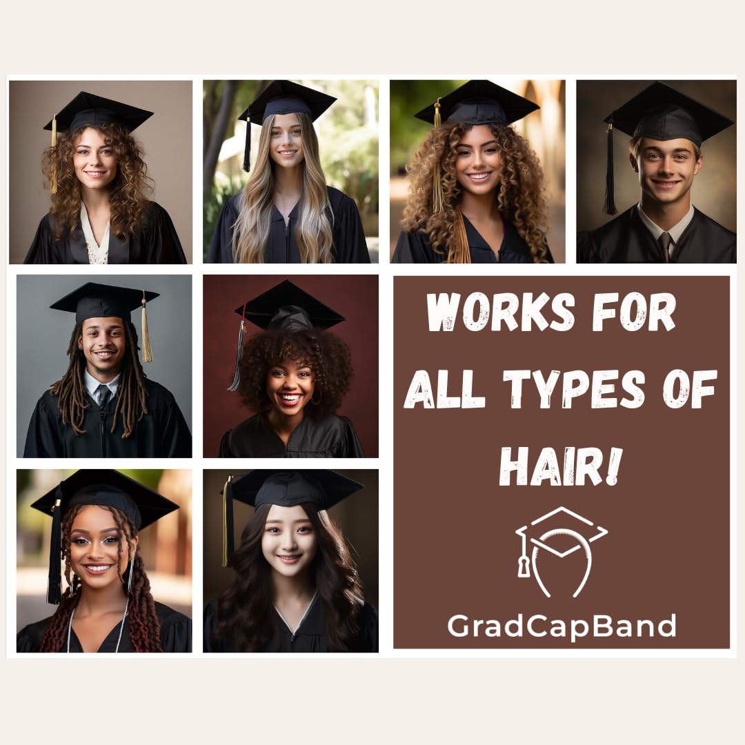Mua The Original GradCapBand – Secure Your Grad Cap on Natural Hair ...