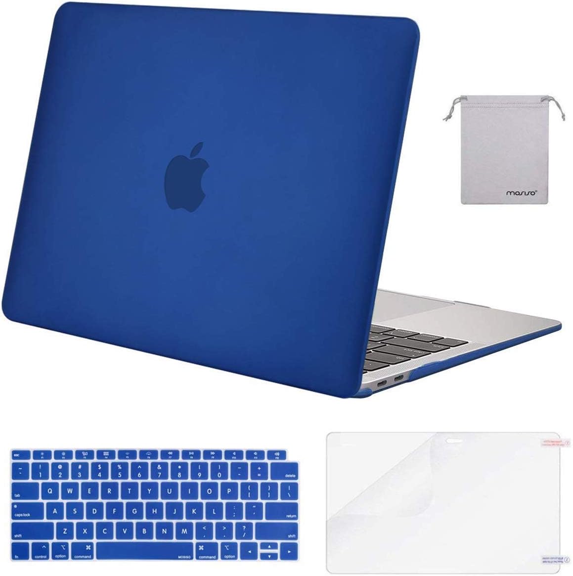 MOSISO MacBook Air 13 inch Case 2020 2019 2018 Release A2179 A1932 with ...