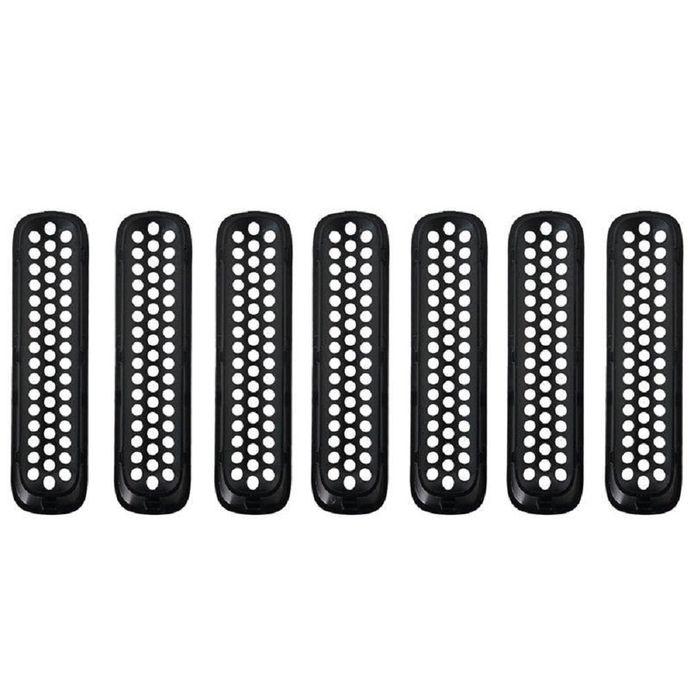 Grilles & Grille Guards DIYTuning Clip-in Matte Black Mesh Grill Mesh ...