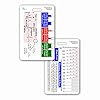 EKG Ruler Vertical Badge ID Card Pocket Reference Guide ECG in Saudi ...