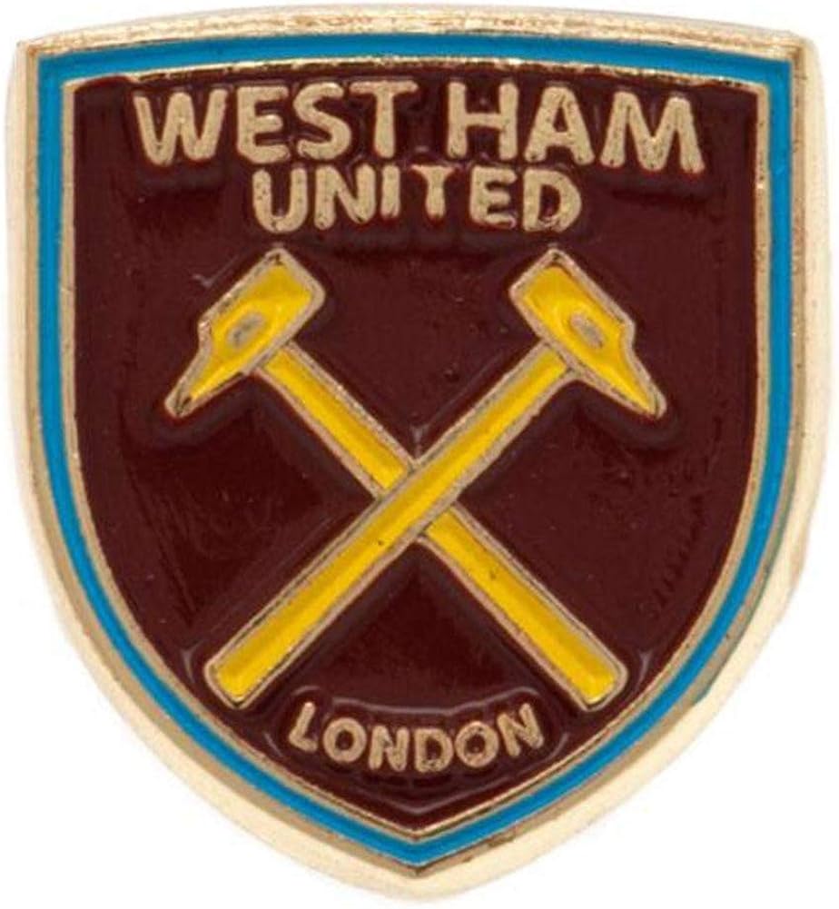 West Ham United FC Badge (One Size) (Burgundy): Amazon.co.uk: Clothing