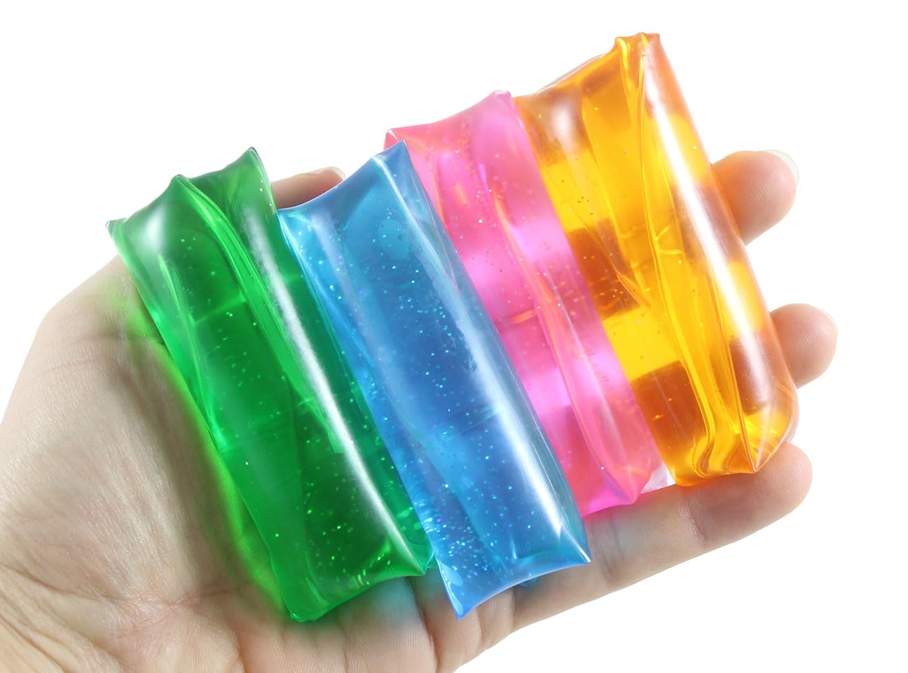 Mua Set of 4 Small Glitter Water Trick Snake - Stress Toy - Slippery ...
