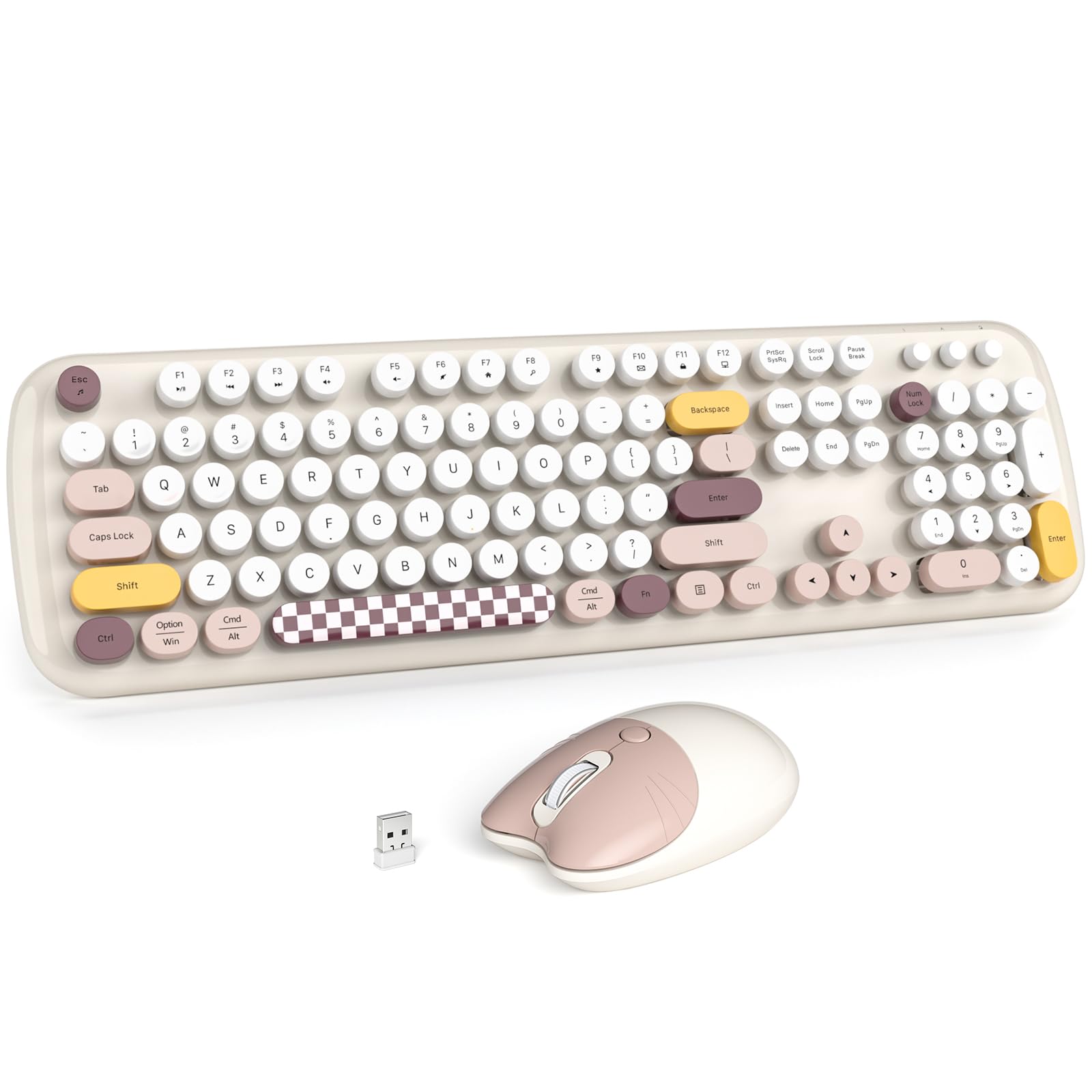 Mua Wireless Keyboard And Mouse Combo For Windows Mowux 2 4g Full Sized External Cordless