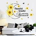Amazon.com: Inspirational Wall Decals with Faith Vinyl Lettering ...