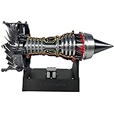 Amazon.com: the PowerMd Jet Engine Model Kit, Twin-Spool Turbofan ...